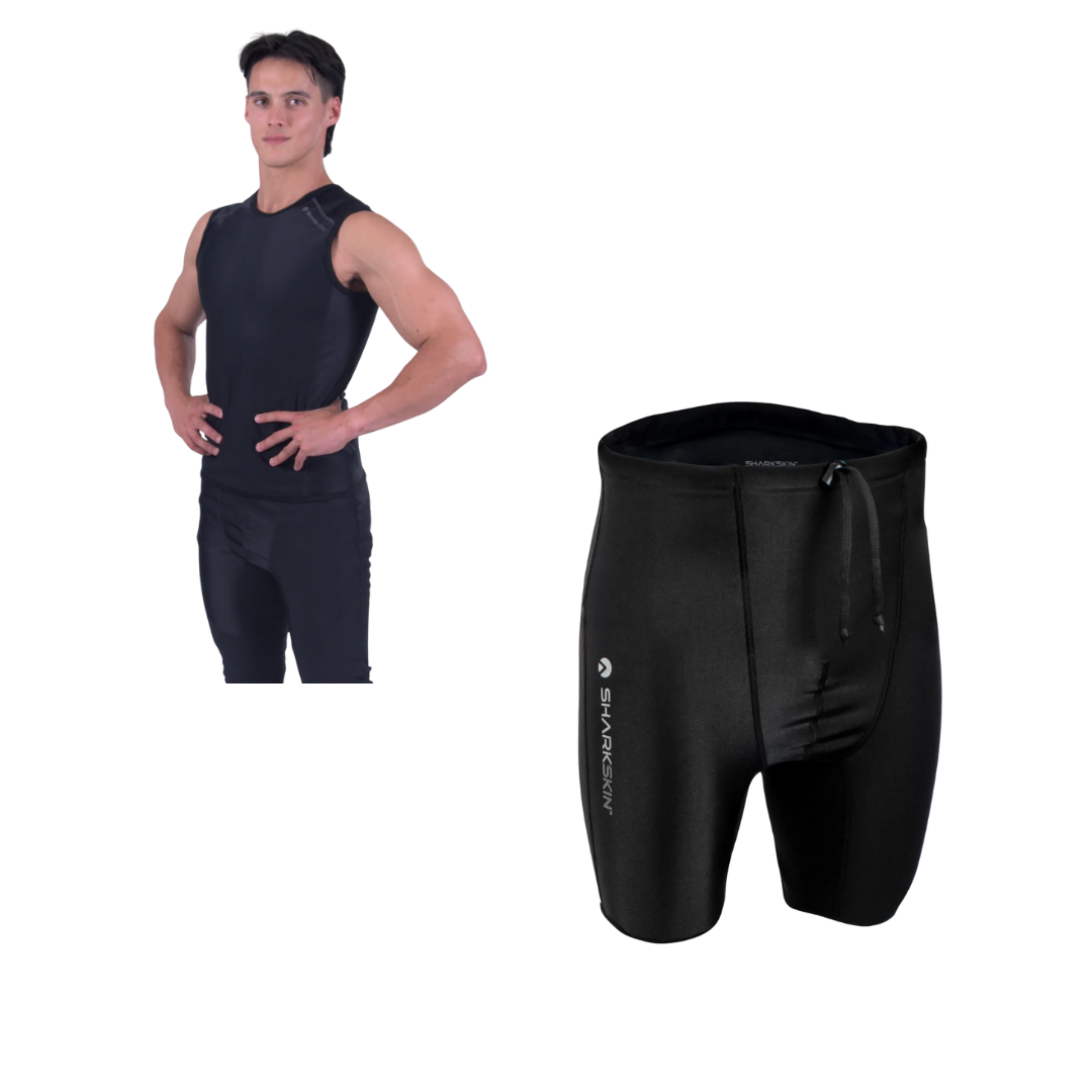 CHILLPROOF VEST - MENS NEW + CHILLPROOF SHORT PANTS - MENS BUNDLE ...