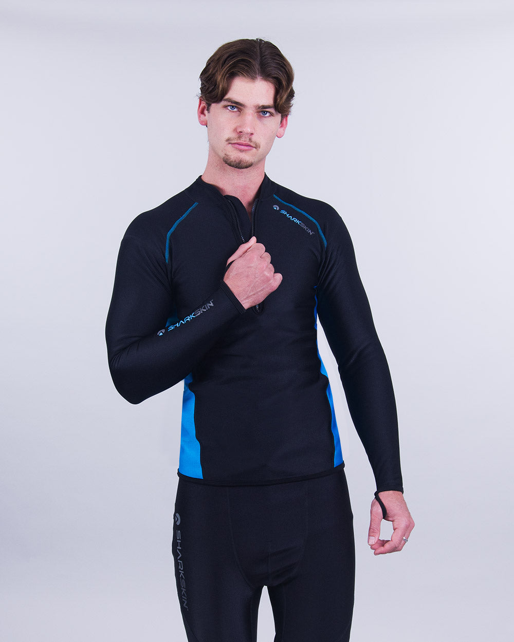 CHILLPROOF LONG SLEEVE CHEST ZIP TOP - MENS NEW – Neptune Sports